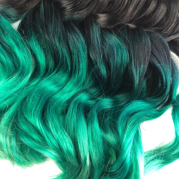 Dip Dyed Extension - Etsy