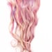 Pastel Pink, Rose Gold Hair Extensions, Muted Mauve Hair Extensions ...