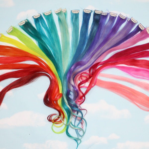Dip Dyed Extension - Etsy