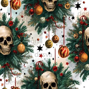 Christmas Seamless Pattern - Etsy