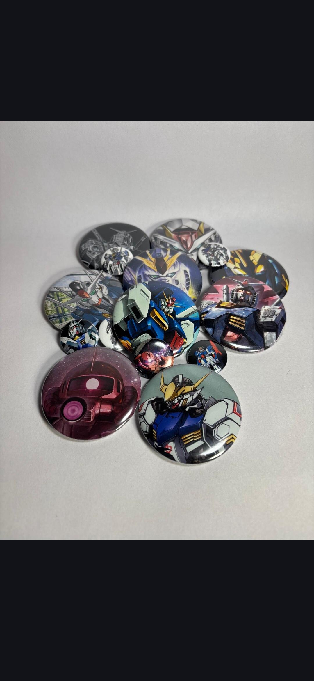Gundam Comic Con Buttons, Jumbo & 1" Pinback Badges - Etsy