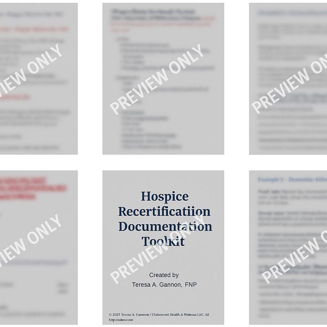 Hospice Documentation Toolkit for Nurses & Providers | Recertification ...