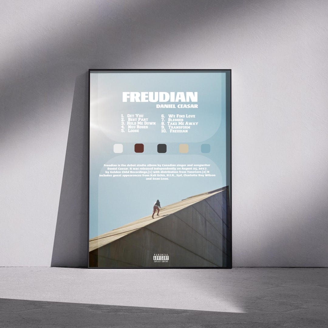 Daniel Caesar Freudian Album Cover Art Print (digital Download) - Etsy ...