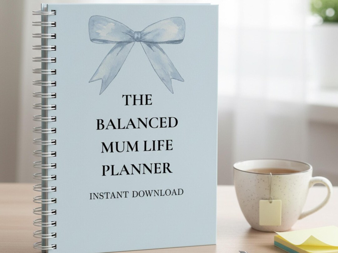 The Balanced Mum Life Planner | Printable Planner for Mums | Daily ...