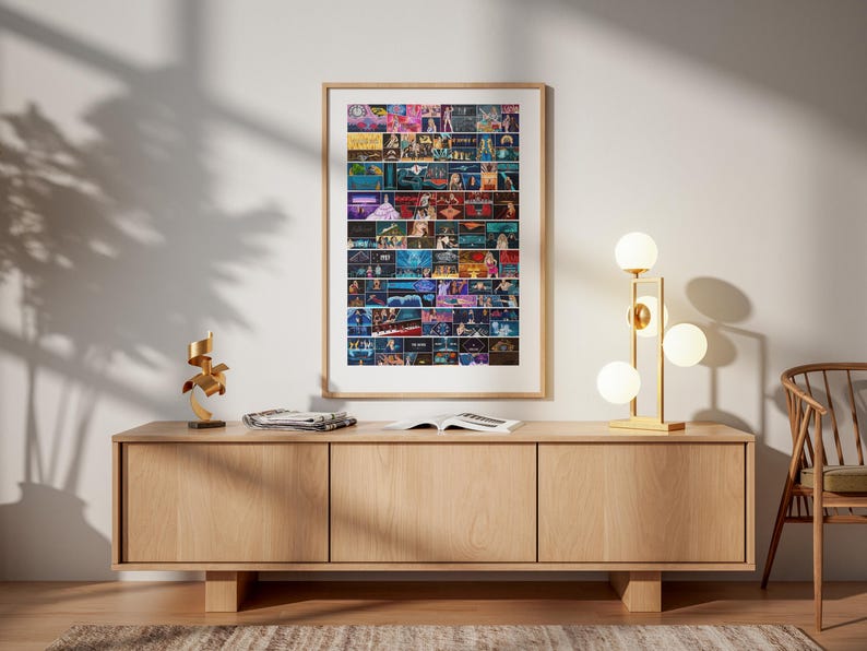 Taylor Swift Eras Tour Comic Poster | Illustrated Concert Wall Art ...