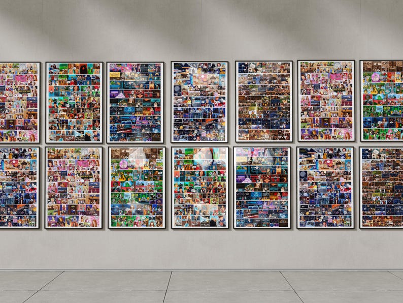 Taylor Swift Eras Tour Comic Poster | Illustrated Concert Wall Art ...