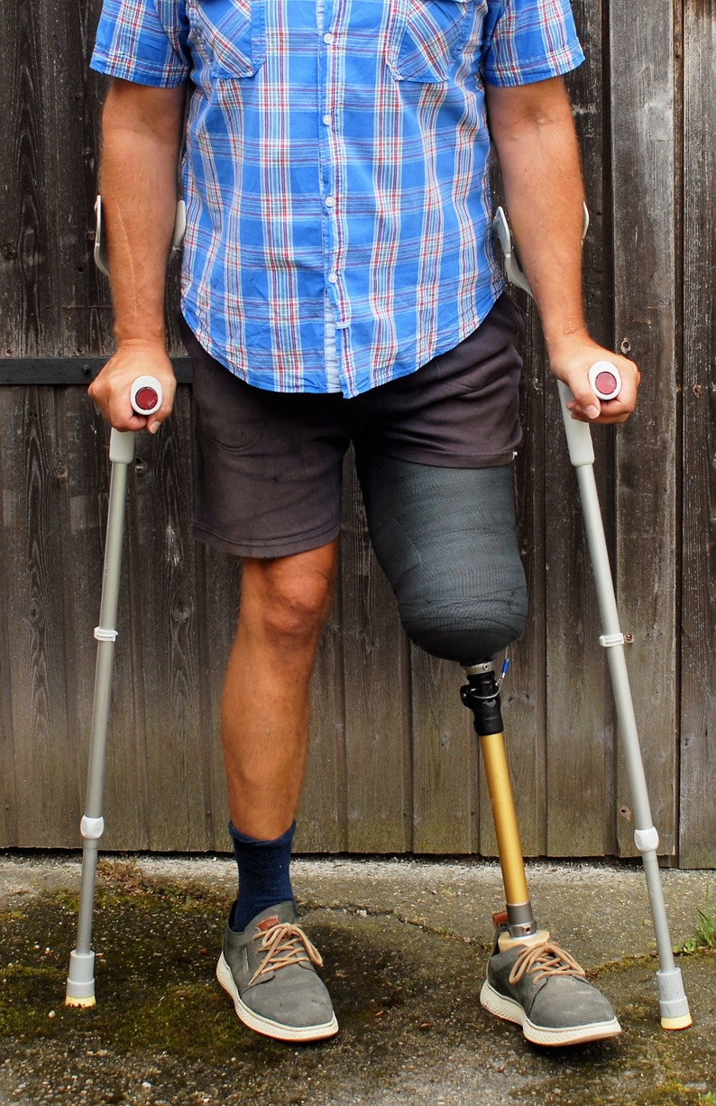 Left Pretender Prosthetic Leg Movie Prop Theatre Photo - Etsy