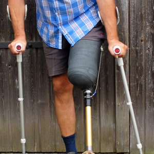 Left Pretender Prosthetic Leg Movie Prop Theatre Photo - Etsy