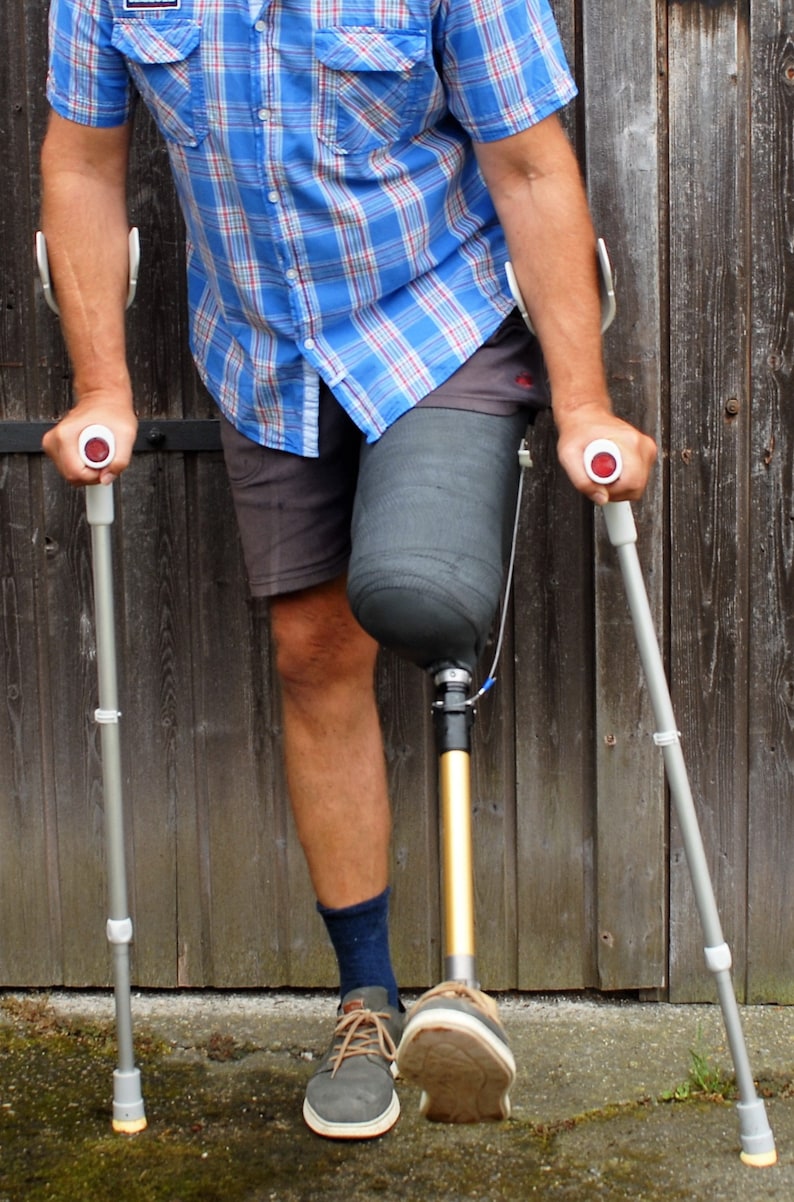 Left Pretender Prosthetic Leg Movie Prop Theatre Photo - Etsy