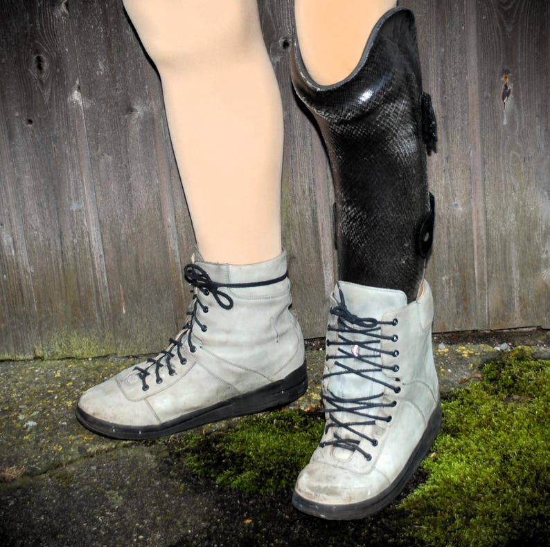 Extremely Rare Early 2000s Carbon AFO Polio Short Leg Brace With ...