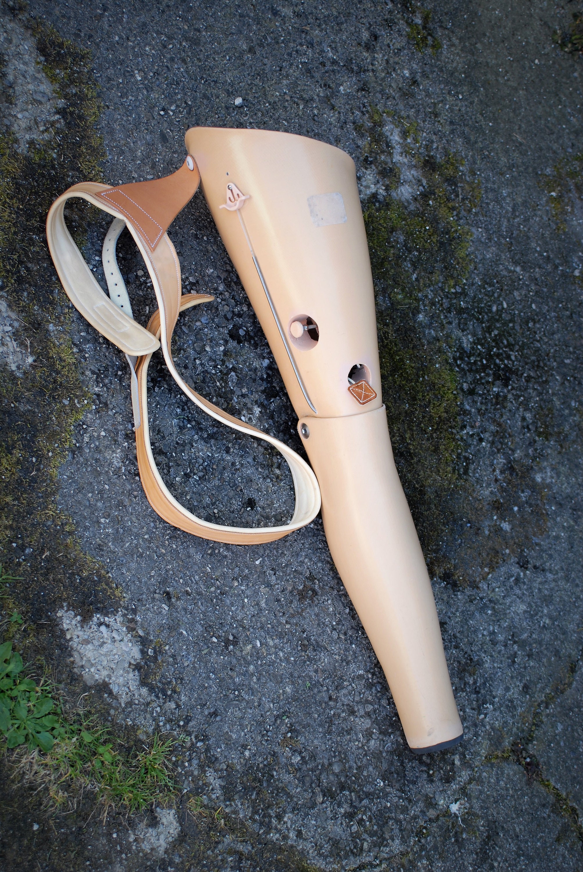 Extraordinary Vintage Rare German Farmer's Wife Prosthetic Leg Peg Leg ...