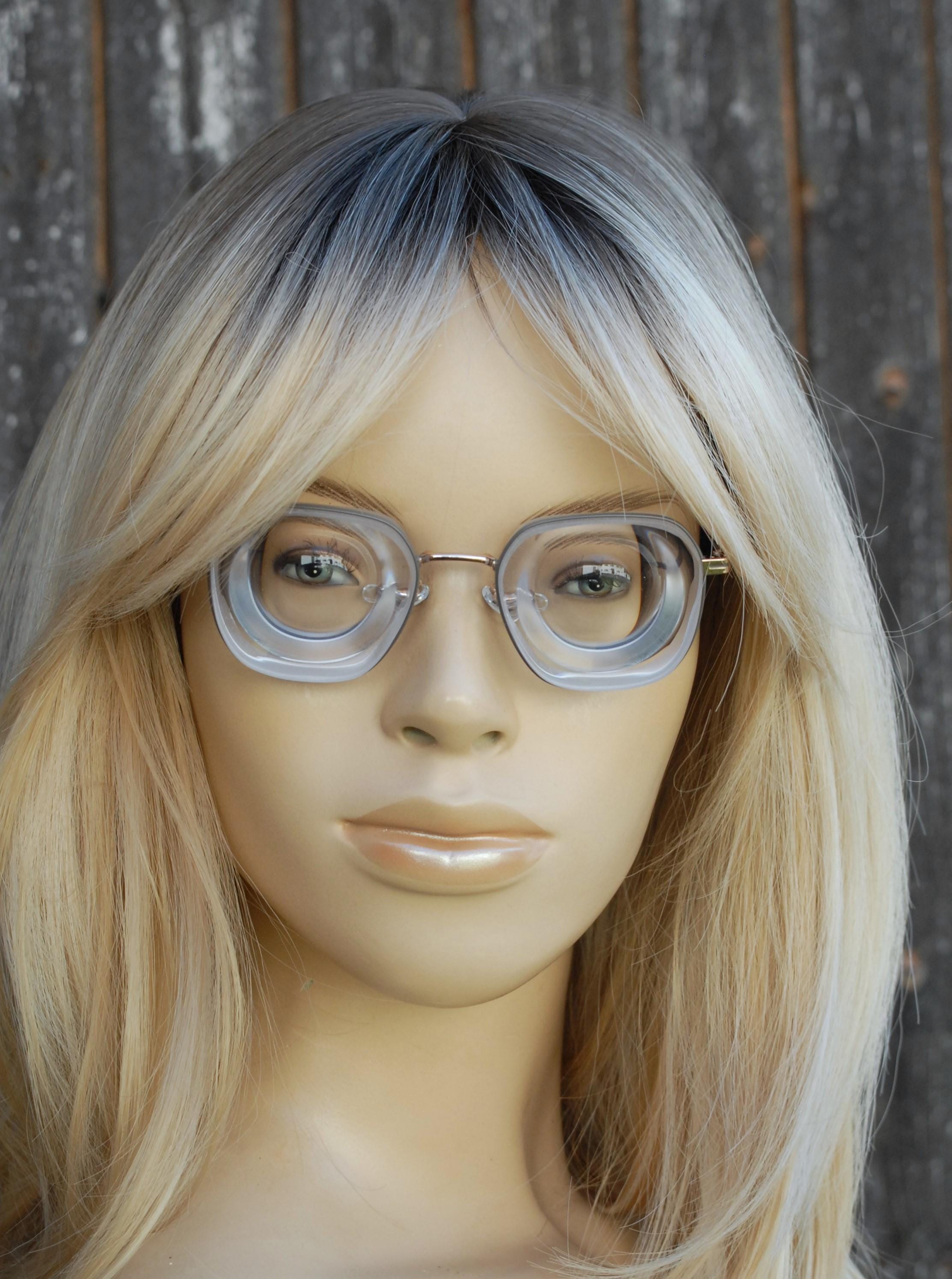 Steampunk Rare Super Thick Strong Medium Size Myodisc Myopic GOC Womens ...