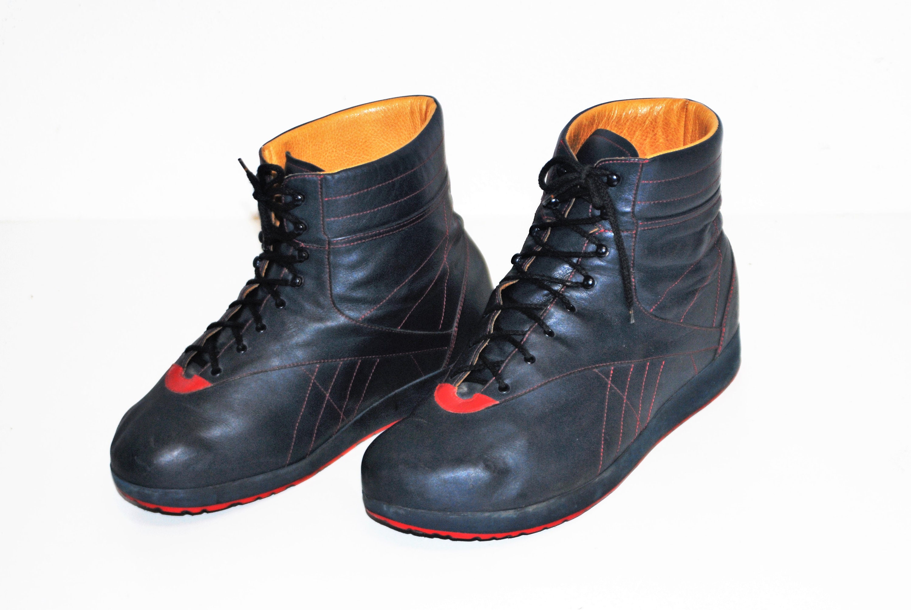 Bulky Mens Orthopedic Shoes Boots Polio Clubfoot Steampunk Etsy Uk