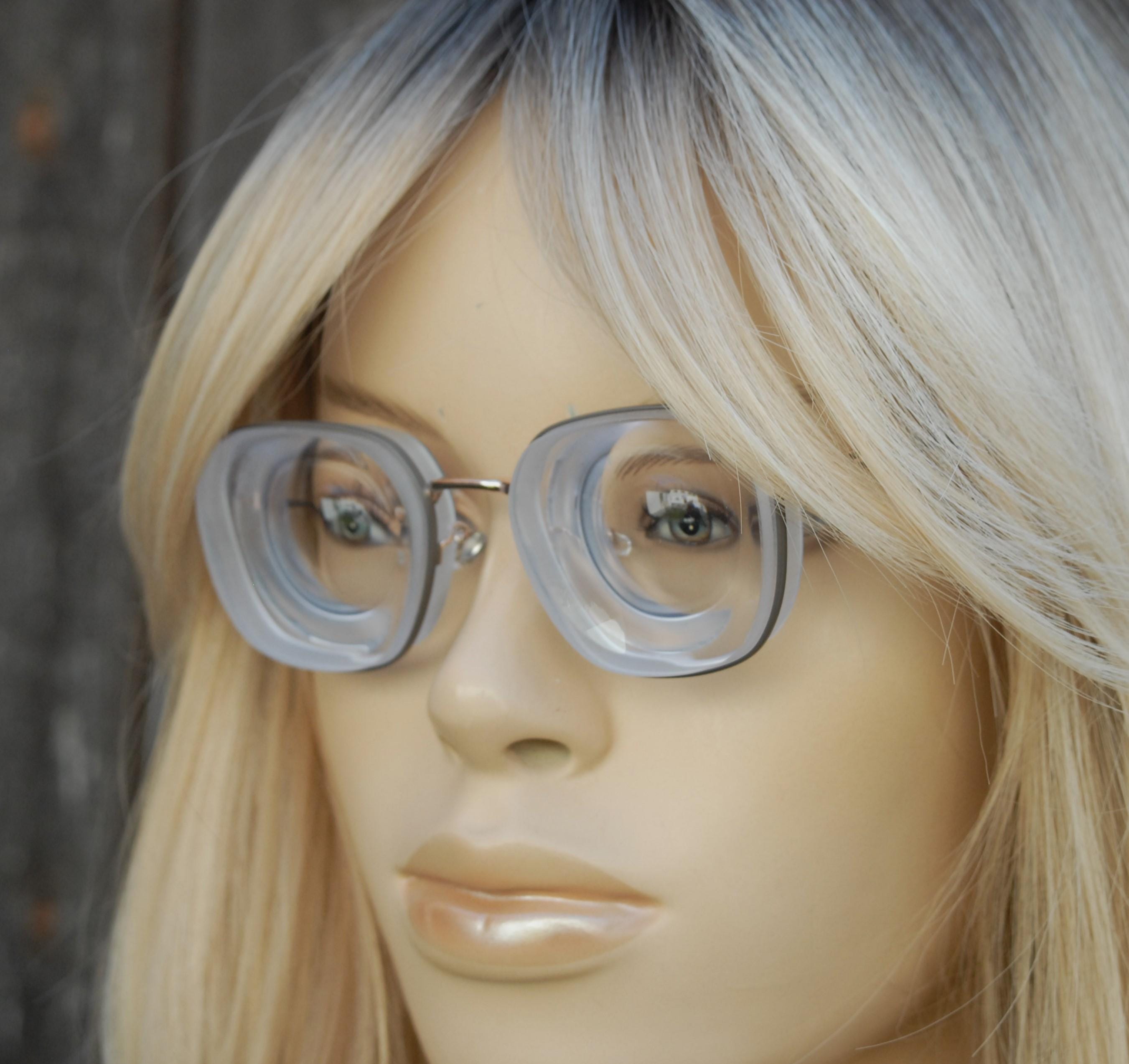 Steampunk Rare Super Thick Strong Medium Size Myodisc Myopic GOC Womens ...