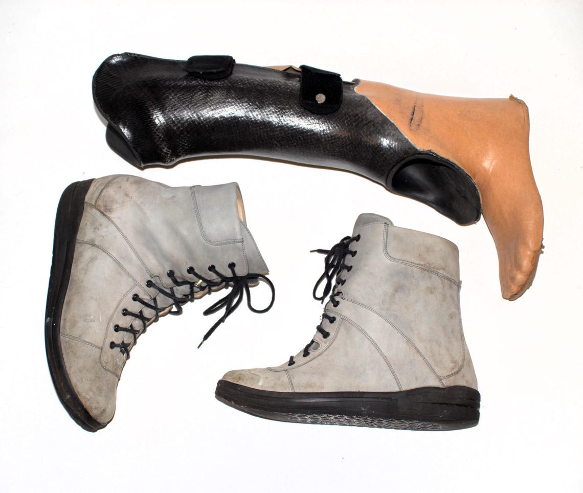 Extremely Rare Early 2000s Carbon AFO Polio Short Leg Brace With ...