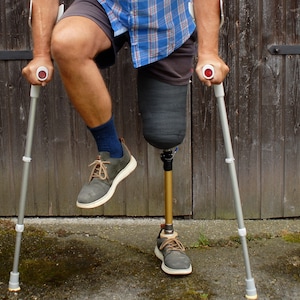 Left Pretender Prosthetic Leg Movie Prop Theatre Photo - Etsy