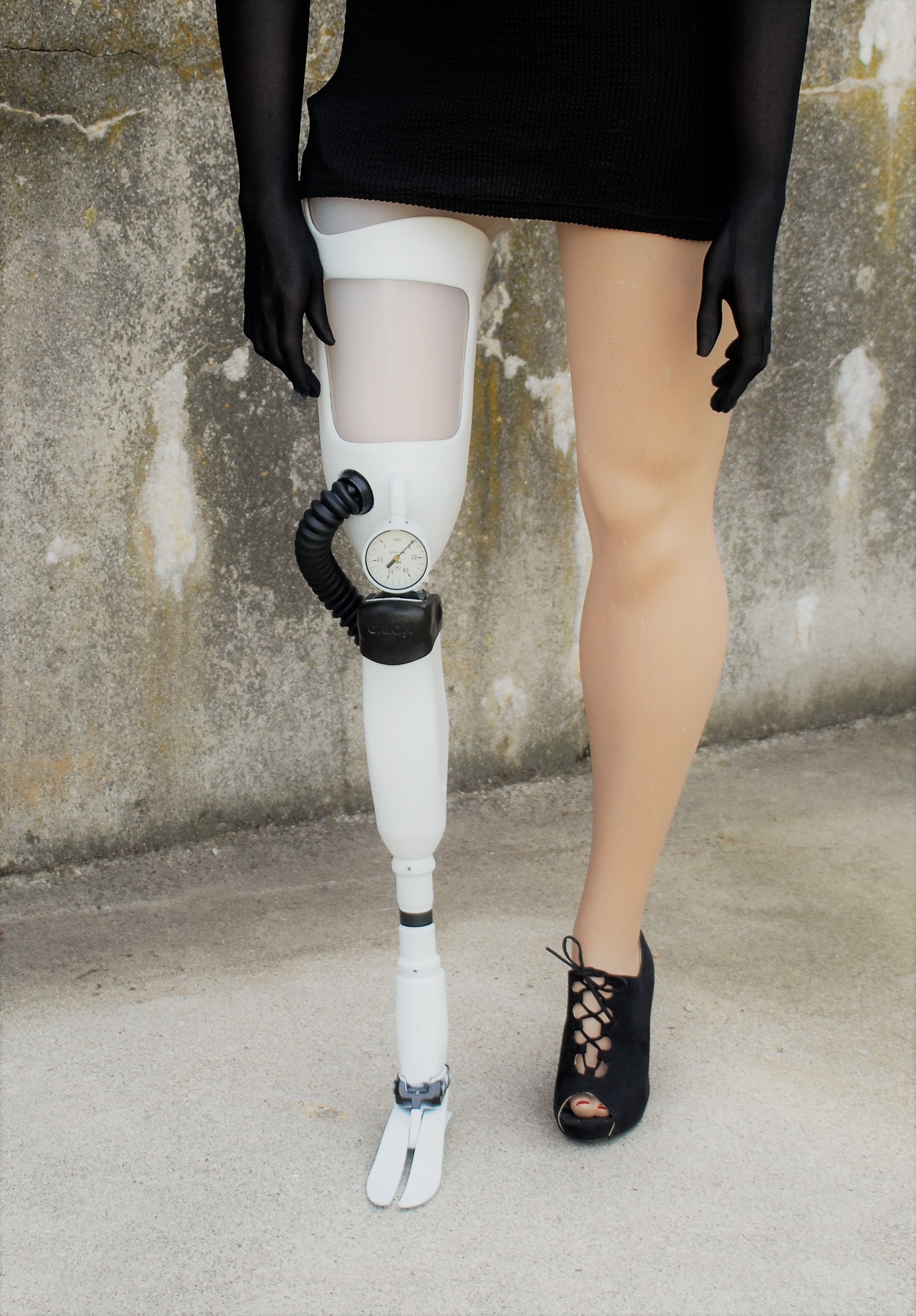 Steampunk Prosthetic Leg