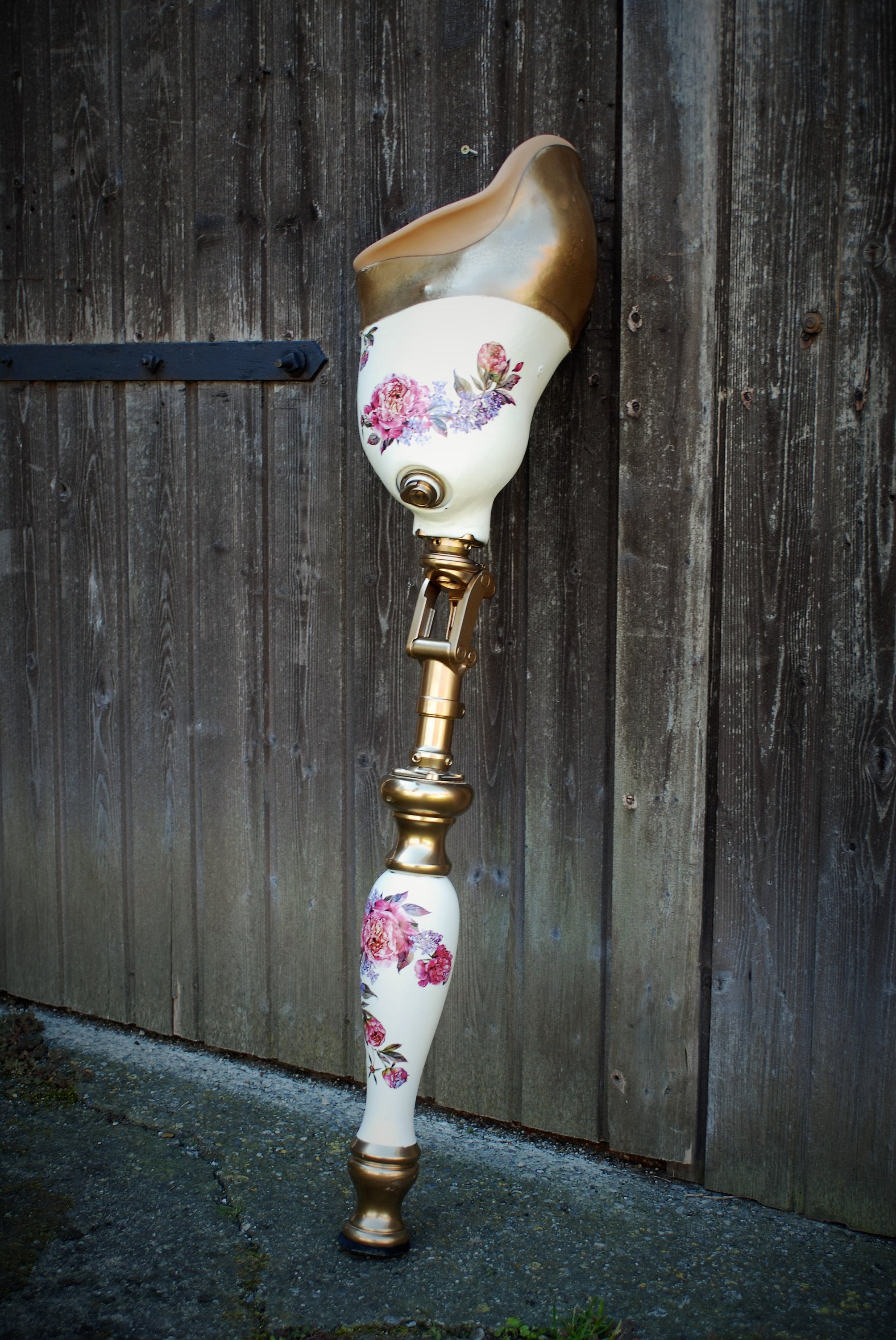 GORGEOUS ROMANTIC STEAMPUNK Pegleg Art Noveau Style Womens - Etsy