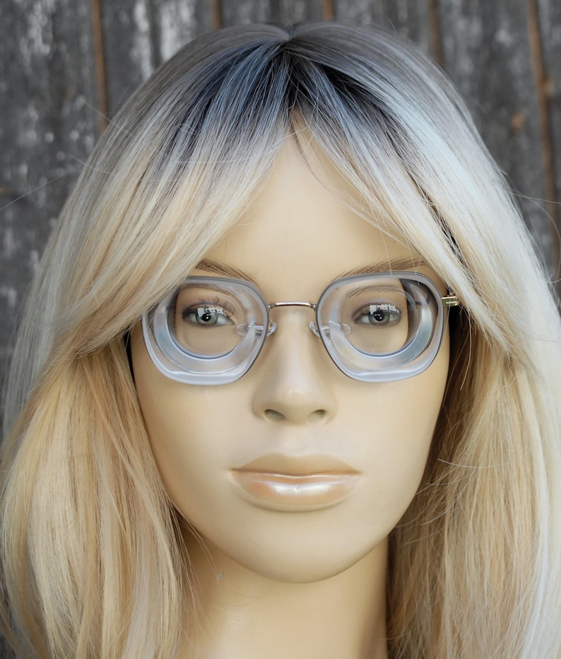 Steampunk Rare Super Thick Strong Medium Size Myodisc Myopic GOC Womens ...