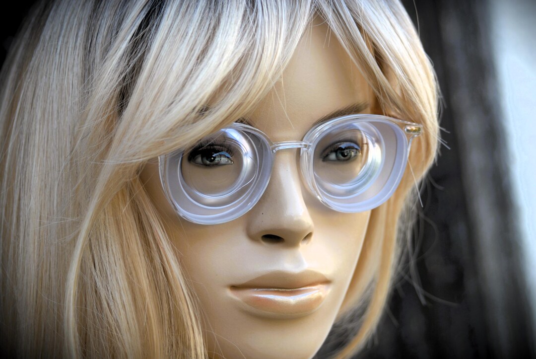 Steampunk Rare Super Strong Extremely Thick Myopic Blended Myodisc ...