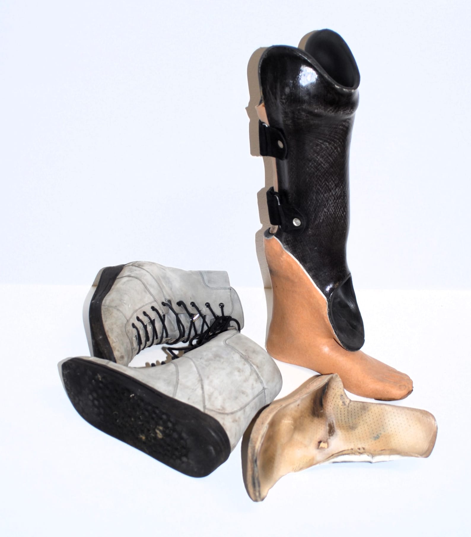 Extremely Rare Early 2000s Carbon AFO Polio Short Leg Brace With ...