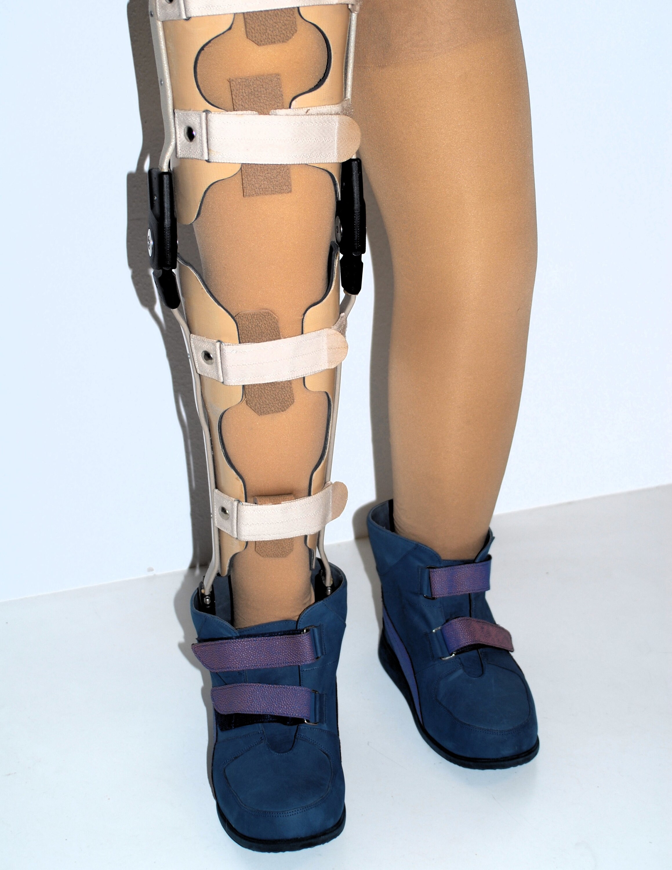 Rare Small Womens Unisex Metal Carbon Resin Kafo Polio Leg Etsy