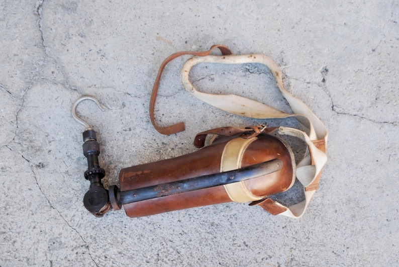 Very Rare Vintage 1940 German Work Prosthetic Arm Leather and Steel ...