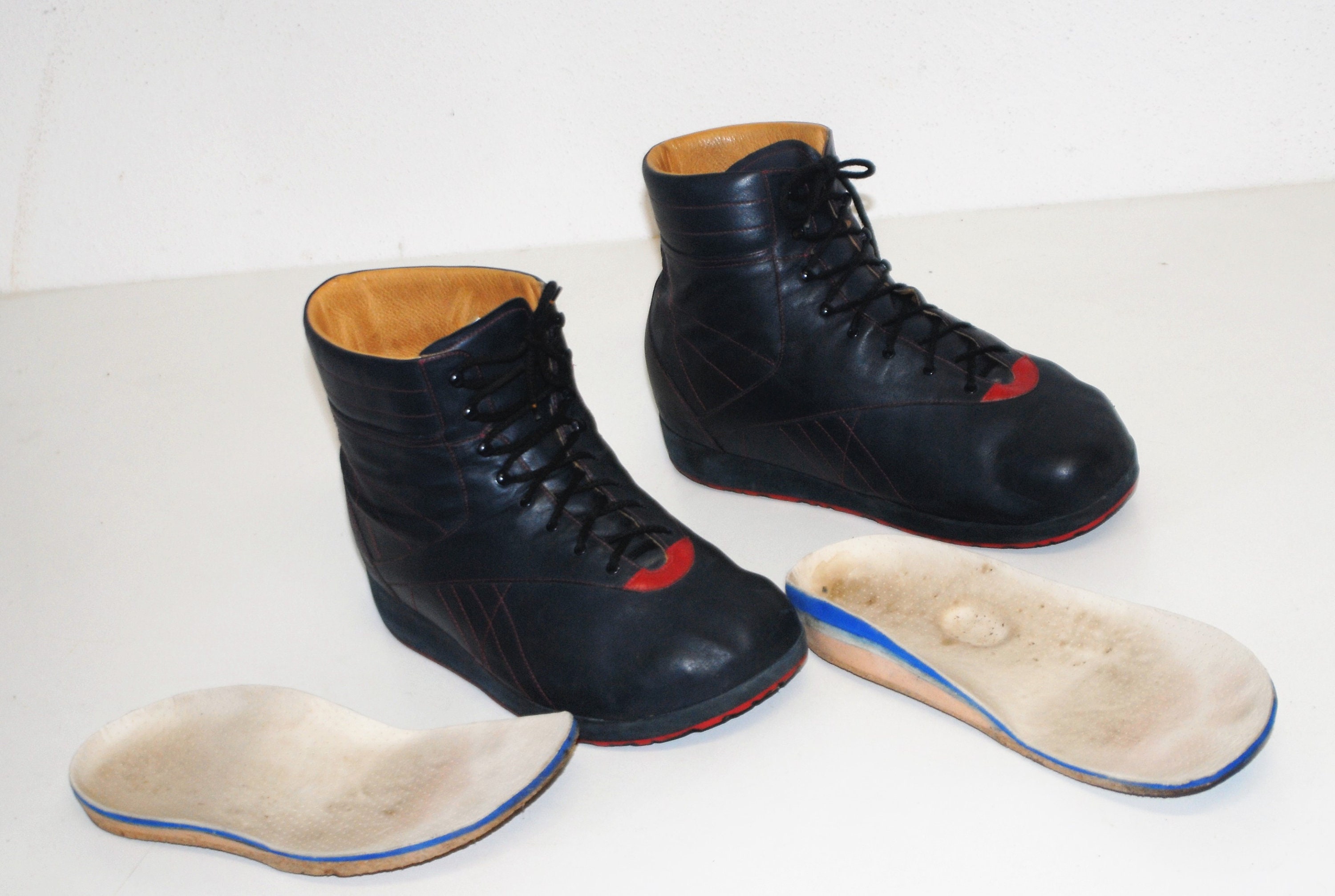 Bulky Mens Orthopedic Shoes Boots Polio Clubfoot Steampunk Etsy Uk