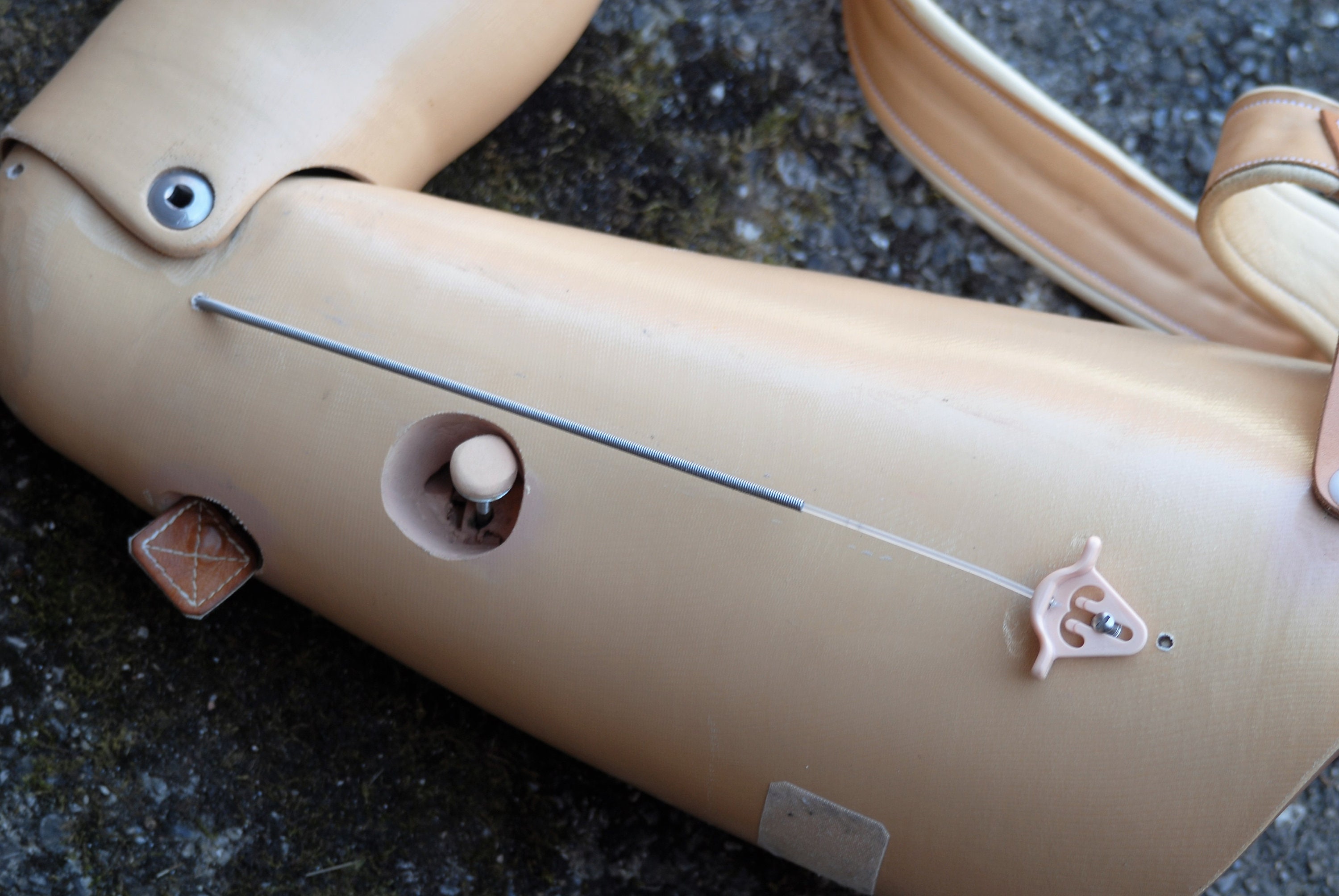 Extraordinary Vintage Rare German Farmer's Wife Prosthetic Leg Peg Leg ...