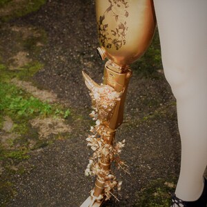 Unique STEAMPUNK Gothic Womens Prosthetic Leg Above Knee Amputee ...