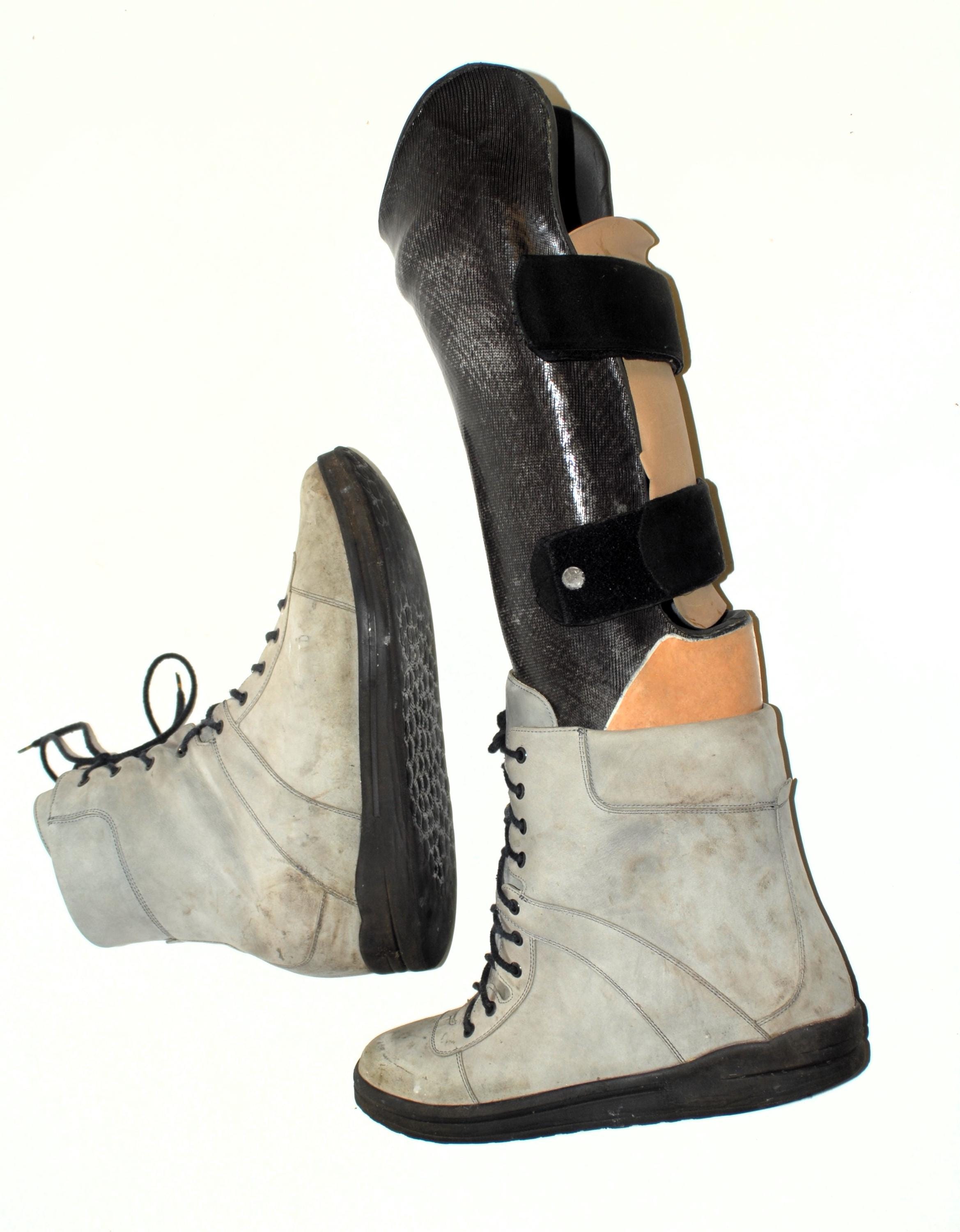 Extremely Rare Early 2000s Carbon AFO Polio Short Leg Brace With ...