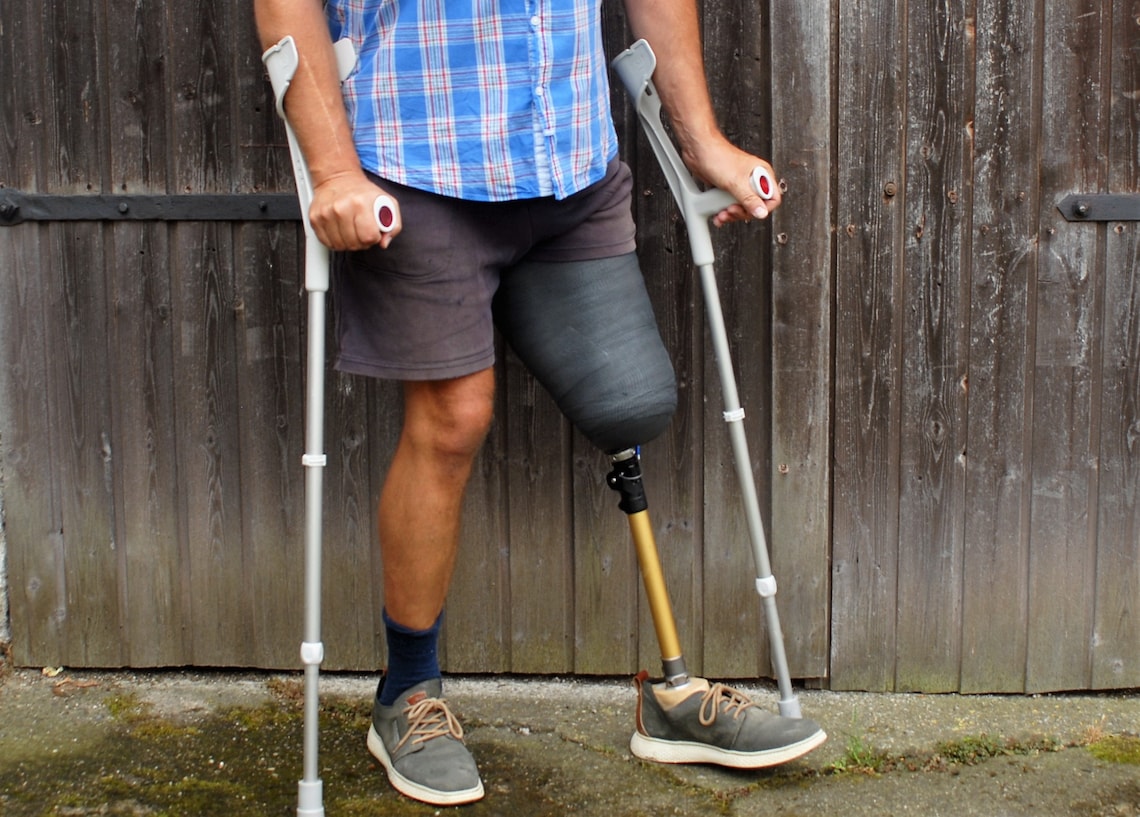 Left Pretender Prosthetic Leg Movie Prop Theatre Photo - Etsy