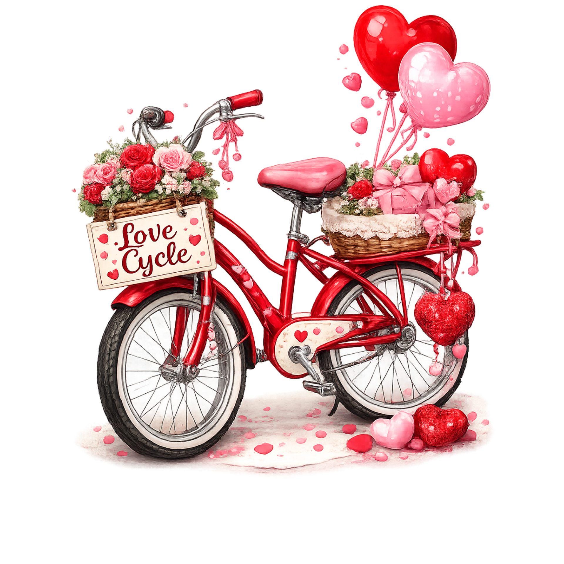 Valentine’s Day Quality Clipart 21 PNG Files | Heart Love Graphics ...