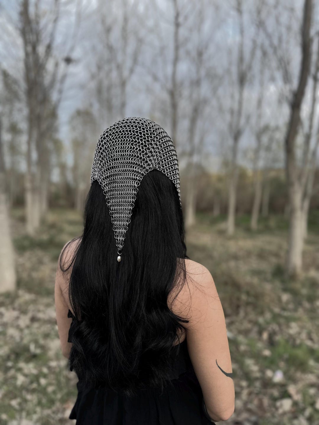 Handmade Stainless Steel Chainmail Headpiece – Medieval Armor Hood - Etsy