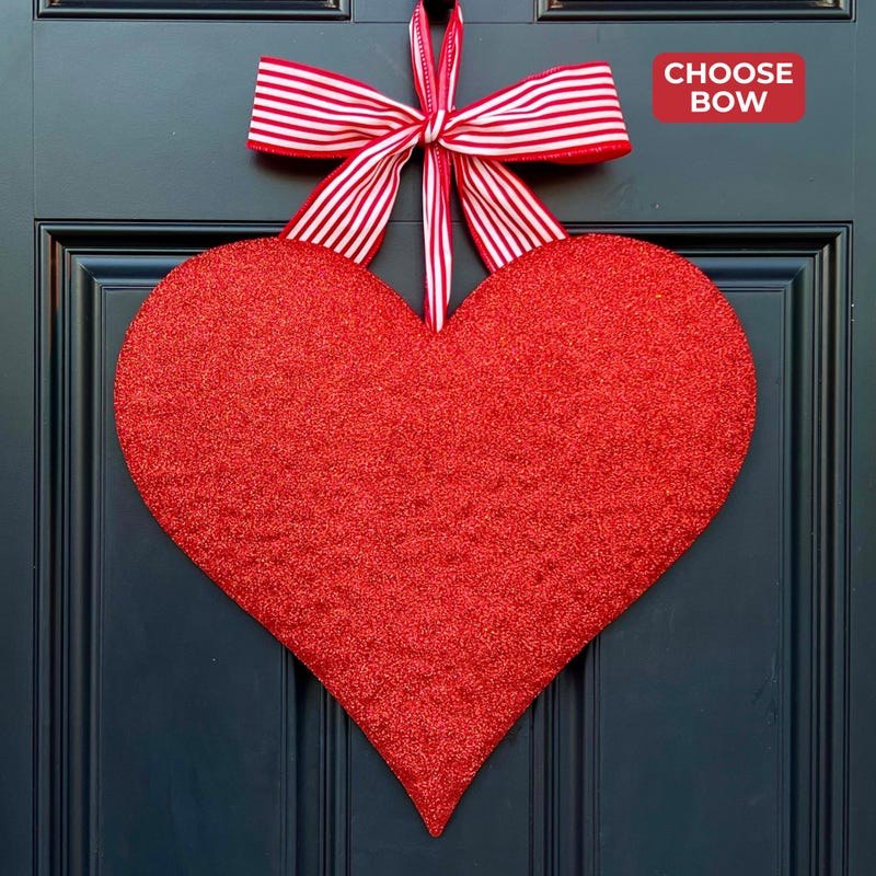 Valentine Door Decor - Etsy