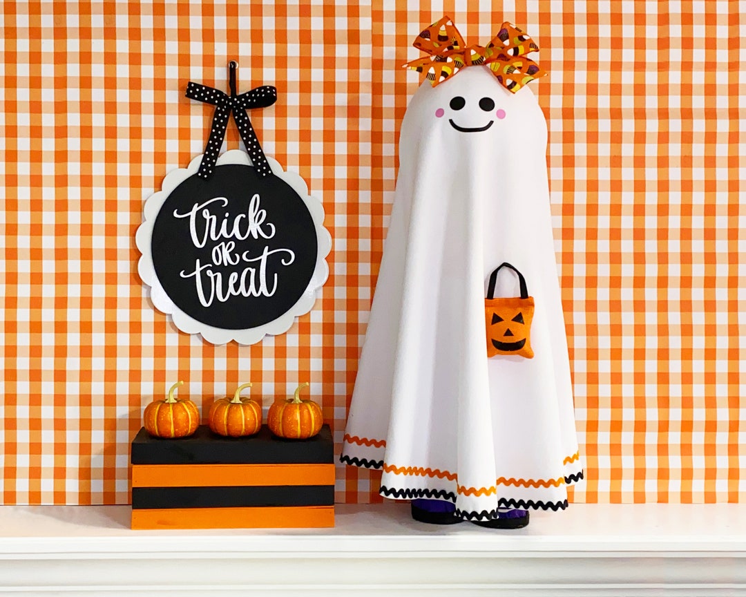 Halloween Ghost Cute Standing Ghost Fall Home Decor - Etsy