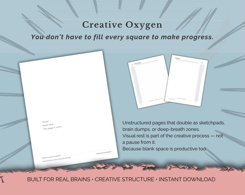 Neurodivergent Planner | ADHD Autism Executive Function Organizer ...