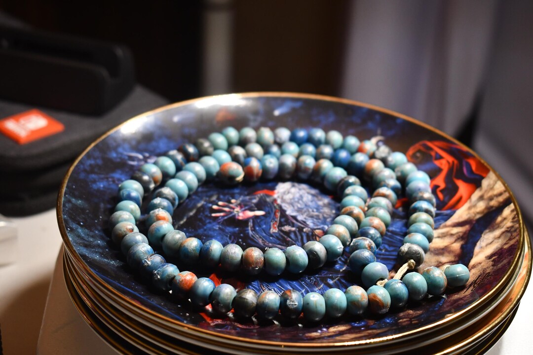 Moonbound Reclaimed Beads 50pc | Blue & Purple Recycled Plastic Beads ...