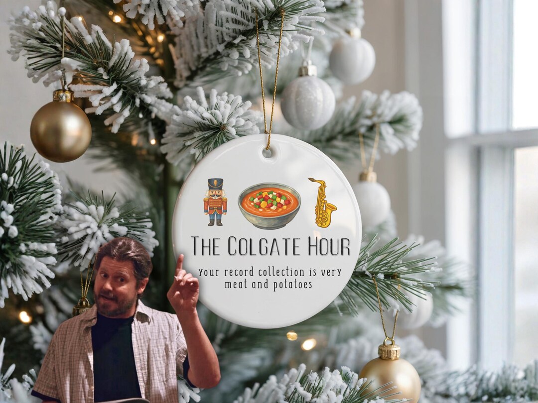 The Colgate Hour Ornament | I Think You Should Leave Game Night Gift ...