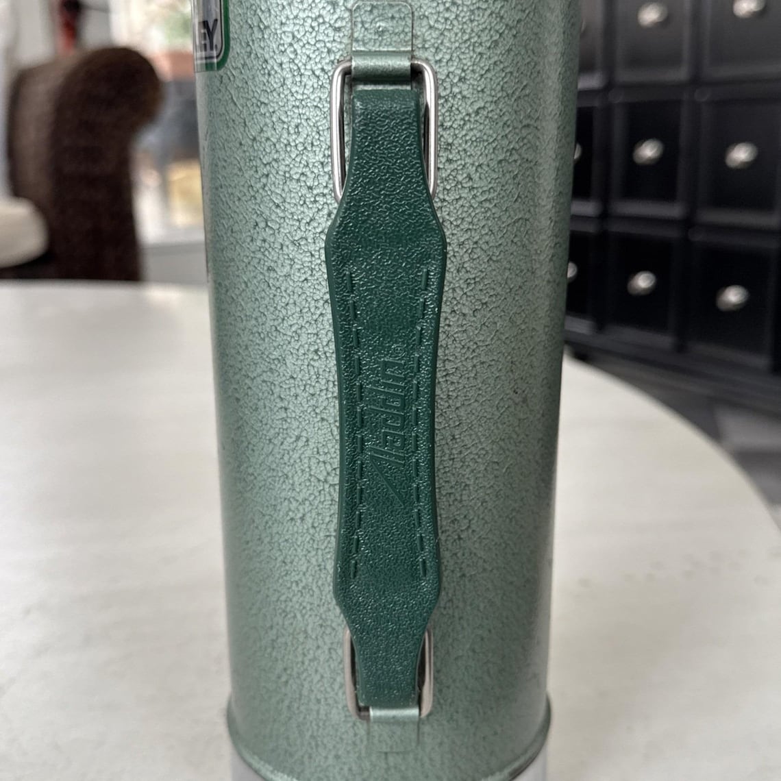 VINTAGE Stanley Aladdin Thermos Us-made A-944dh Green Metal 1 Quart - Etsy