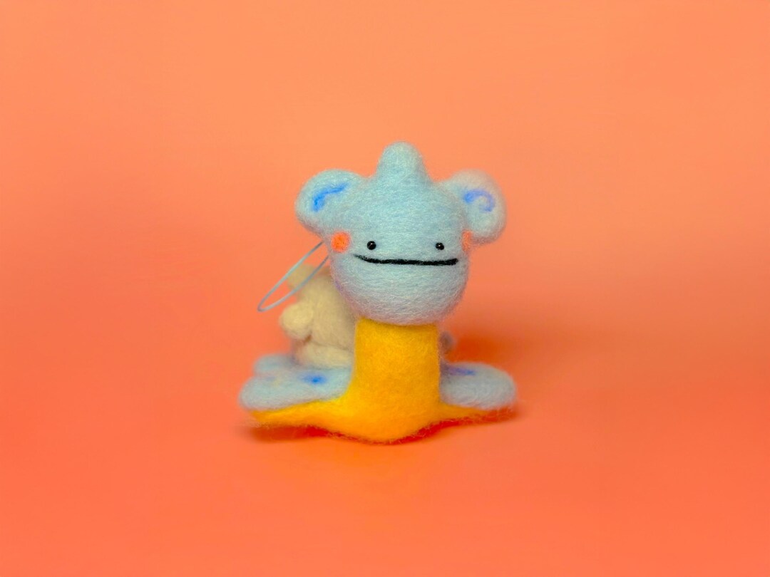 Lapras Pokémon Chibi | Needle Felt Plush | Ornament | Hanging ...