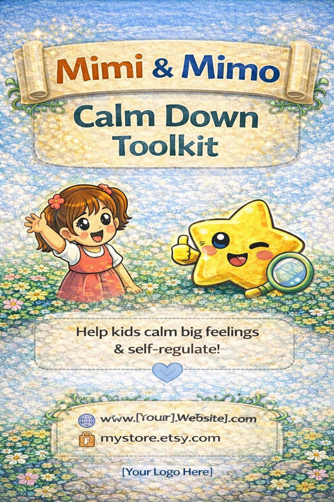 Mimi & Mimo Calm Down Toolkit | Kids Emotional Regulation Worksheets ...