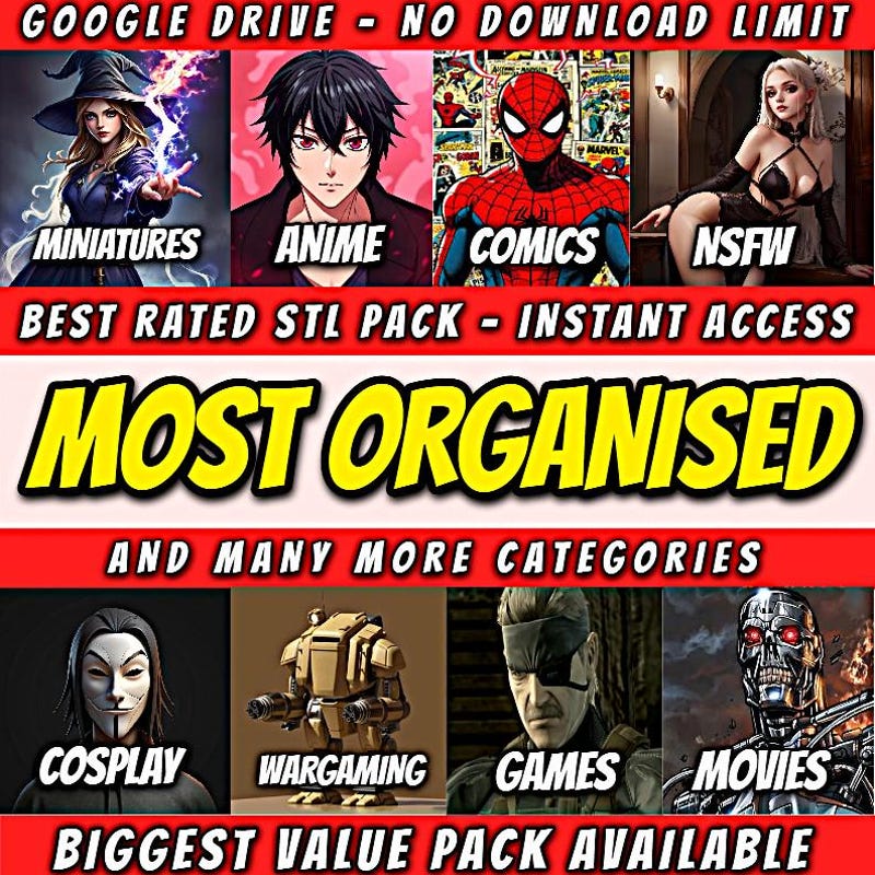 Stl D Files - Etsy UK