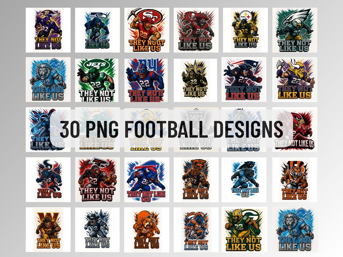 Football PNG Bundle | Game Day Designs | Sports Mom PNG | DTF Transfer ...