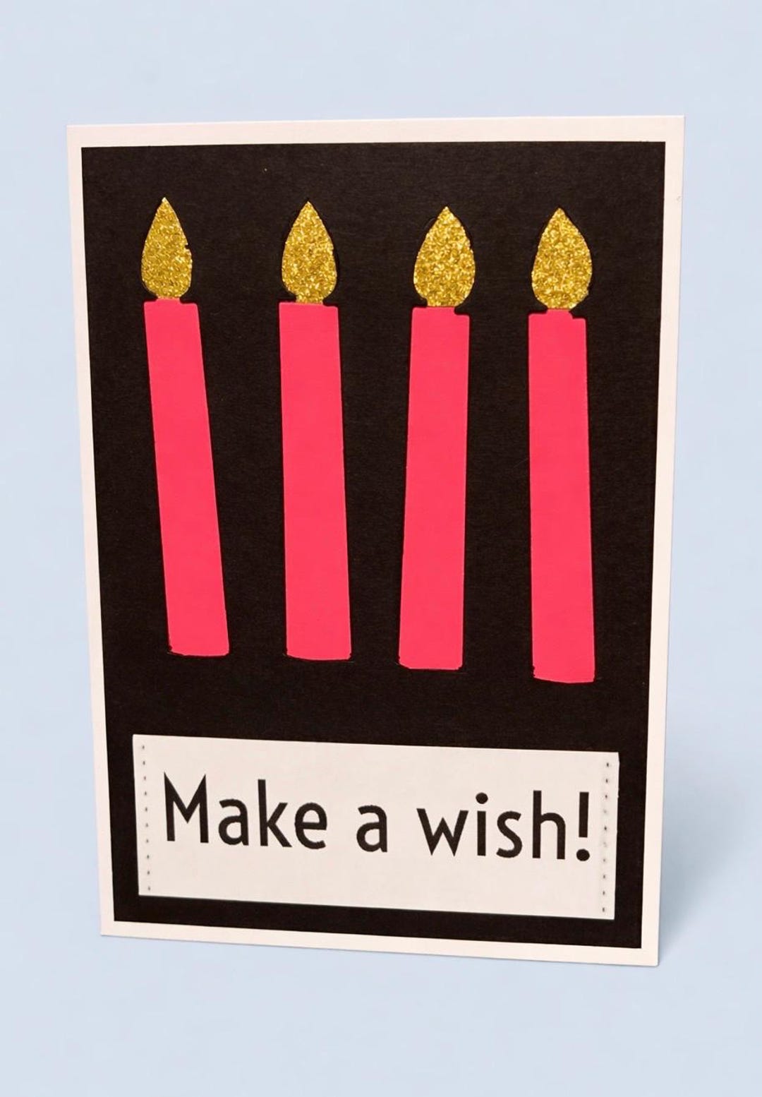 High Contrast Birthday Card, Cvi-friendly. Pop-up Design. - Etsy