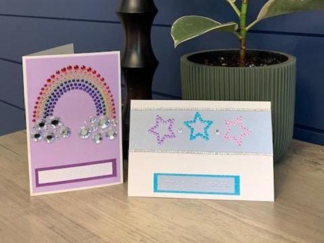 Braille Birthday Card - Etsy