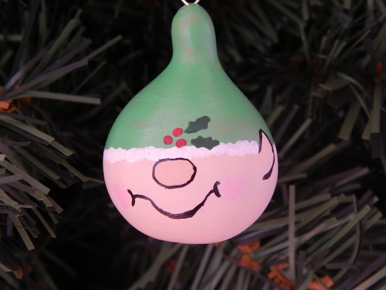 Gourd Elf Ornament - Etsy