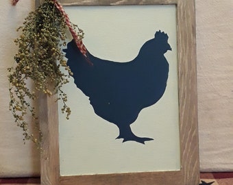 Chicken Chalkboard - Etsy