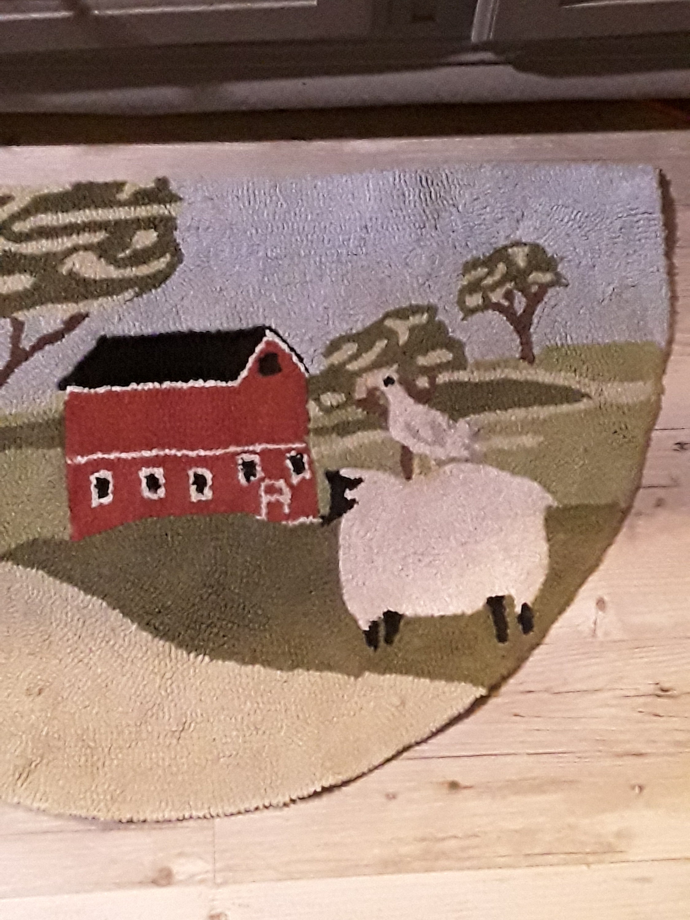 Primitive Country Rug - Etsy