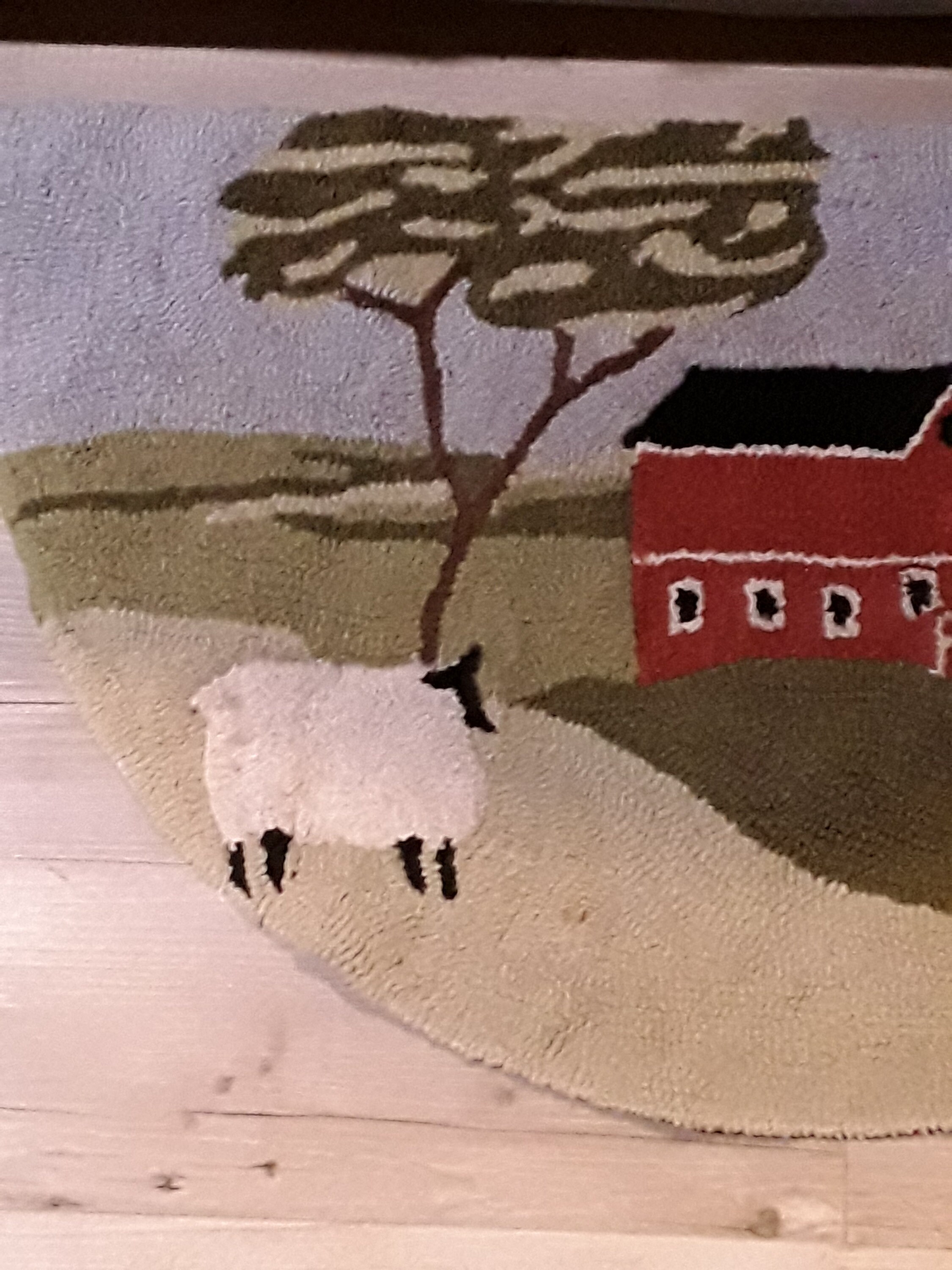 Primitive Country Rug - Etsy